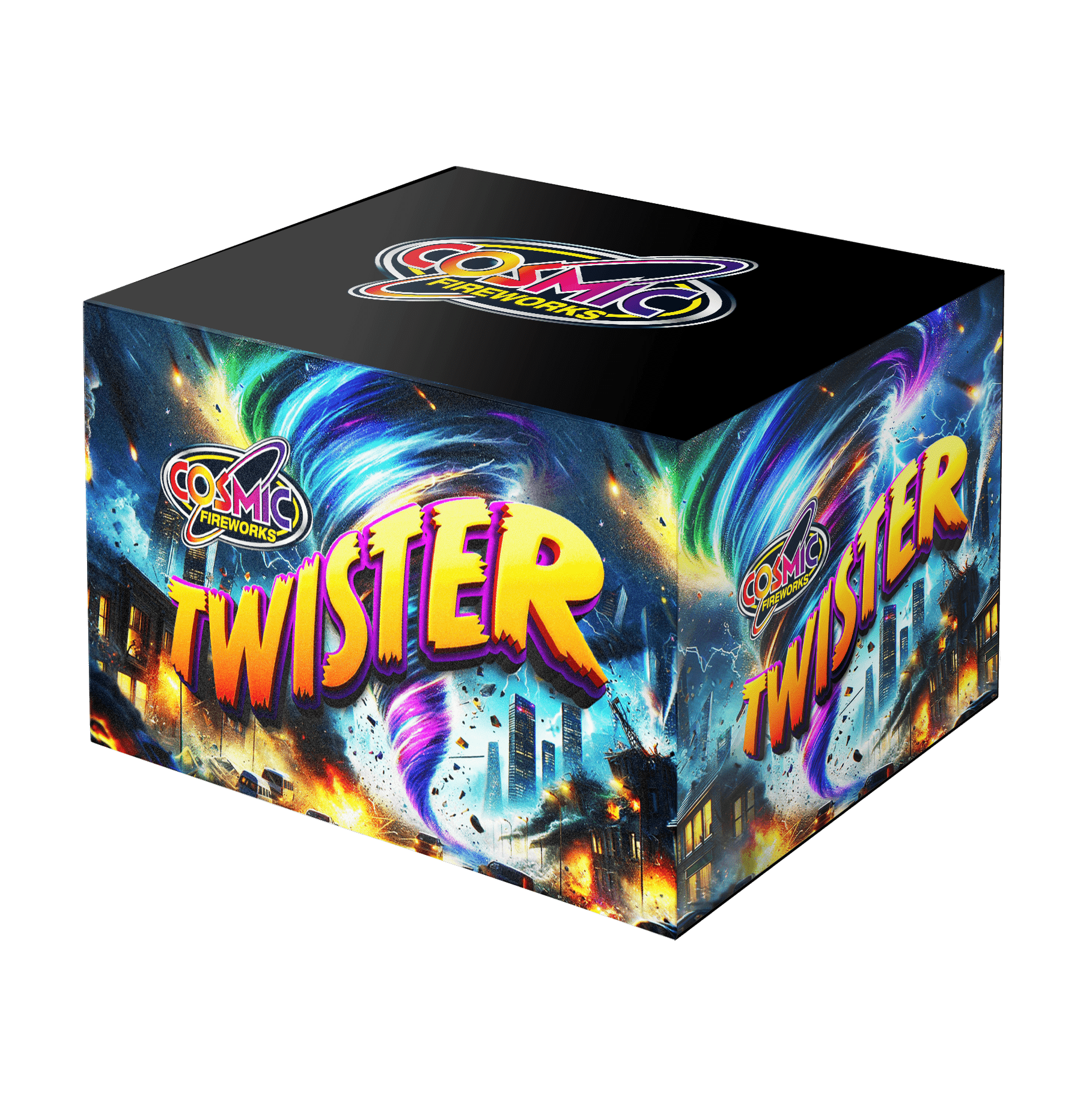 Twister 70 Shot Barrage Firework Low Noise