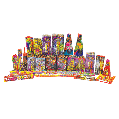 Giant Bonfire Fireworks Selection Box 26pce | Home Delivery Fireworks