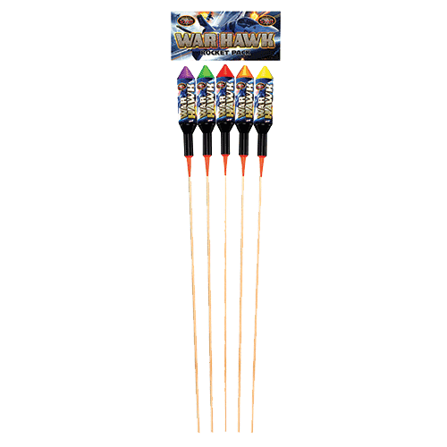 War Hawk Rocket Pack - 5pce | Home Delivery Fireworks