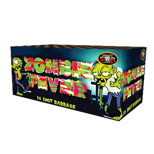 Zombie Fever 56 Shot Barrage | Home Delivery Fireworks
