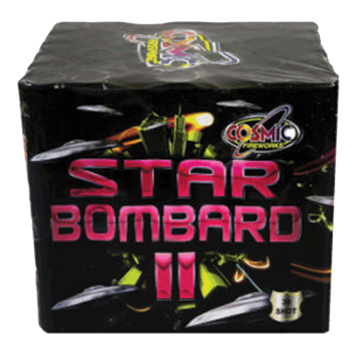 Star Bombard II 38 Shot Barrage | Home Delivery Fireworks